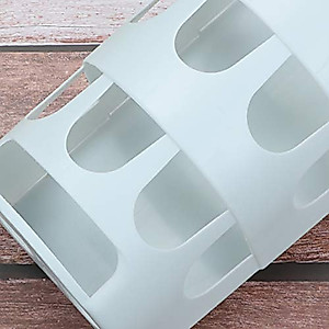 POPETPOP Hanging Rabbit Hay Rack Feeder - Plastic Fixable Small Pet Food Container, Less Wasted Rabbit Caged Hay Rack Manger for Hamster/Guinea Pig/Chinchilla/Small Animals/Bird