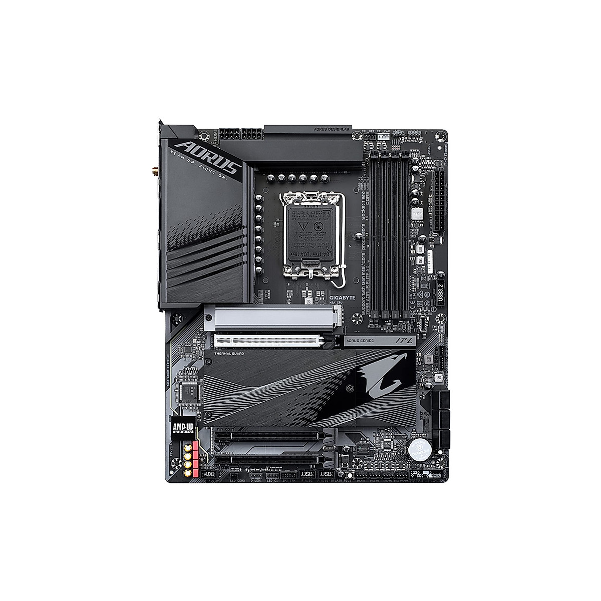 GIGABYTE Z690 AORUS Elite AX (LGA 1700/ Intel Z690/ ATX/ DDR5/ Quad M.2/ PCIe 5.0/ USB 3.2 Gen2X2 Type-C/WiFi 6/2.5GbE LAN/Gaming Motherboard)