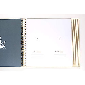 The Baby Memory Book: Beautiful Modern Baby Book and Scrapbook for Baby's First Years to Track Special Moments, Milestones and Growth from Pregnancy to First 5 Years