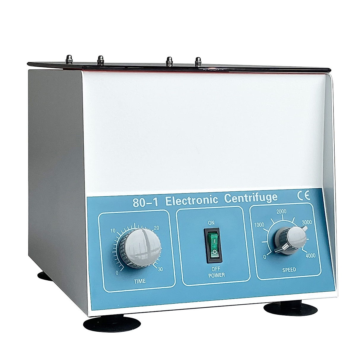HFS (R) Desktop Electric Centrifuge Lab (Timer 0-30min) Speed: 0-4000 RPM, Cap:20ml X 6 Tube (80-1) 110v/60hz