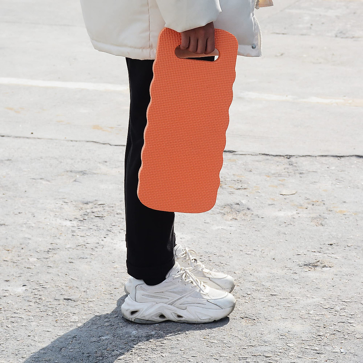 AebDerp 4Pcs Garden Knee Pads Kneeling Pad Foam Mat, 16 x 6.7 Waterproof Cushion Gardening Knee Pads for Cleaning Floors, Bath Kneeler Pad for Bathing, Seat Kneel Mats for Work, Prayer, Yoga, Exercise