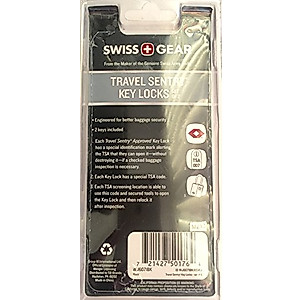 Swiss Gear Travel Key Locks & Luggage Tags - Set of 2 Each