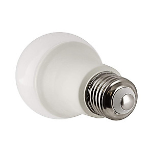 Euri Lighting EA19-15W2040e, LED A19 15W (100W Equivalent), 1600lm, Dimmable, 4000K (Bright White) E26 Base, Fully Enclosed Rated, Damp Rated, UL & Energy Star, 3YR 25K HR Warranty