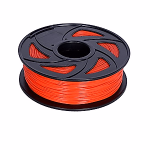 LEE FUNG ABS 3D Printer Filament 1.75mm,1kg (2.2lbs) Spool, Dimensional Accuracy +/- 0.05 mm Red