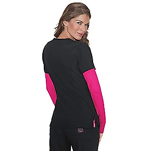 KOI Lite KOI316 Women's Scrub Top Black M