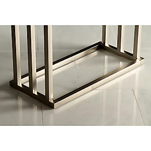 Kingston Brass Edenscape Freestanding 3-Tier Towel Rack Brushed Nickel Brushed