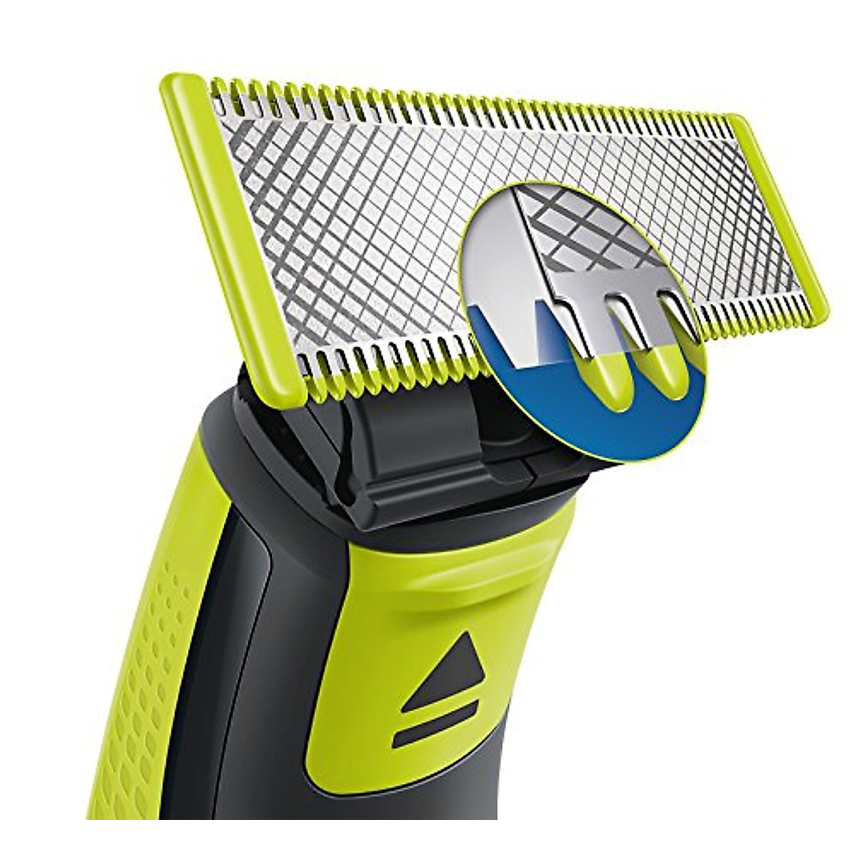 Philips Norelco, Oneblade QP652070 Pro Hybrid Electric Trimmer and Shaver, Black/Silver