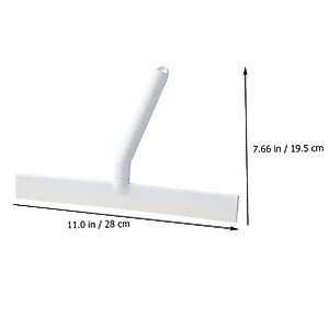 GLEAVI 3 Pcs Ergonomic Handle Glass Squeegee Window Cleaner Tool for Bathroom Tile Easy to Use Cleaning Squeegee for Home