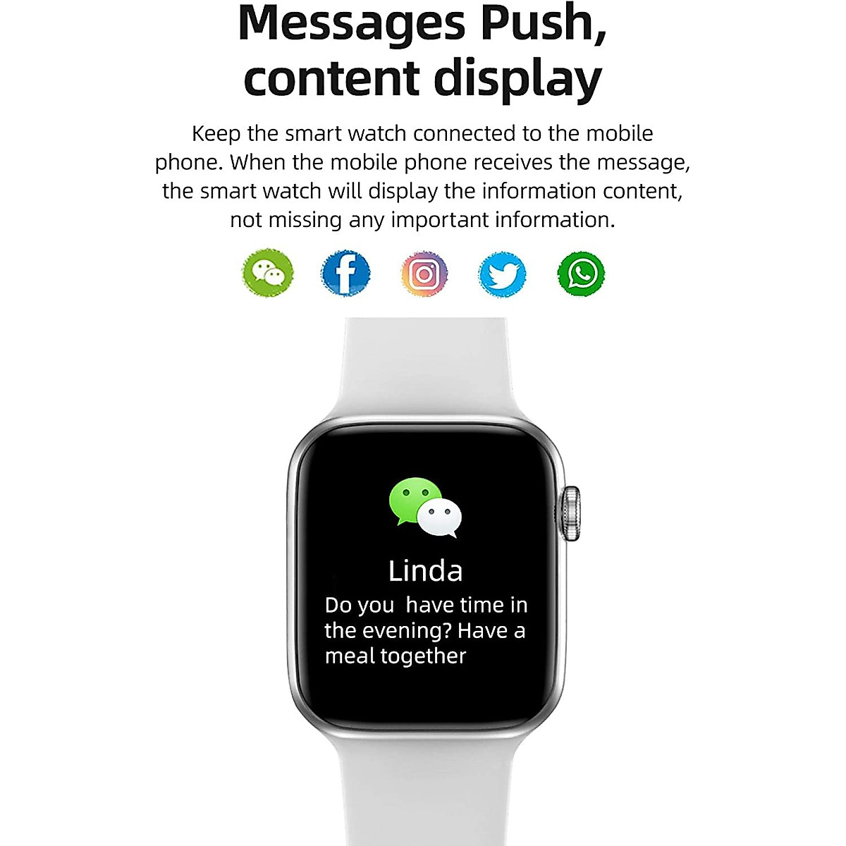 2021 Newest T500+pro Smart Watch 1.75 Full Touch Screen Series 6 Waterproof Sports Smart Bracelet with Rotation Button t500+pro