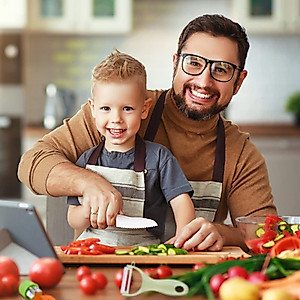 Montessori Kids Knives for Real Cooking, 13 Pieces Wooden Kids Kitchen Knife Set Include 4 Serrated Edges Plastic Toddler Knife,Crinkle Cutter Y Peeler Cutting Boards and Wood Toddler Safe Knife