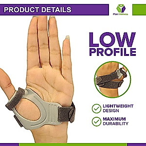 MARS WELLNESS CMC Joint Thumb Arthritis Brace - Restriction Thumb Support Brace Stabilizing Splint for Osteoarthritis and arthritis thumb splint - Medium - Right Hand