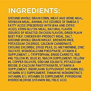 PEDIGREE Complete Nutrition Adult Dry Dog Food Roasted Chicken, Rice & Vegetable Flavor Dog Kibble, 3.5 lb. Bag