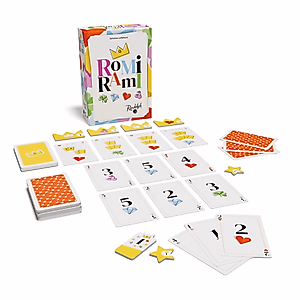 Romi Rami | Rummy Inspired Card Game | Ages 8+ | 2 to 4 Players | 30 Minutes