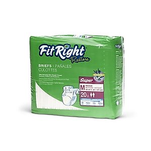 Medline Fitright Restore Briefs, Fitrestoremd, 1 Pound