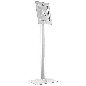 Pyle Anti-Theft Tablet Security Stand Kiosk - Aluminum Metal Floor Mount Tablet Case Holder w/Lock, Tilt Adjustable for Flexible Operation, Designed for iPad Pro 12.9 Inch Tablets - Pyle PSPADLKPRO57