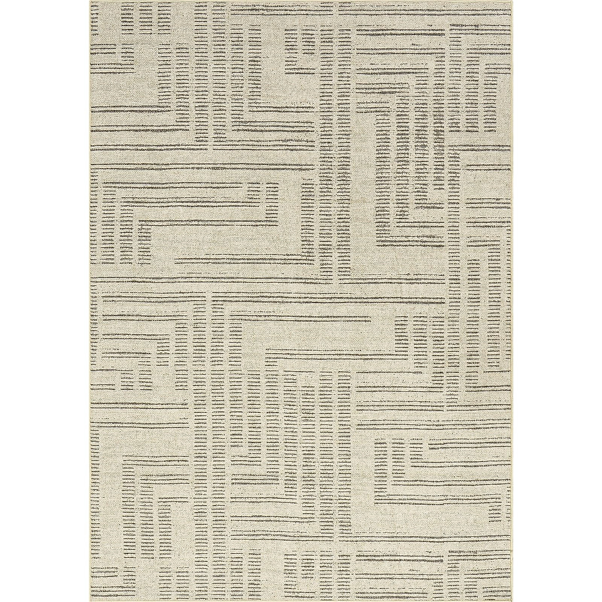 9x12 Area Rugs for Living Room Machine Washable Rug Distressed Indoor Carpet Rug Ultra Soft Area Rug for Bedroom Dining Room Playroom Office(Maze)