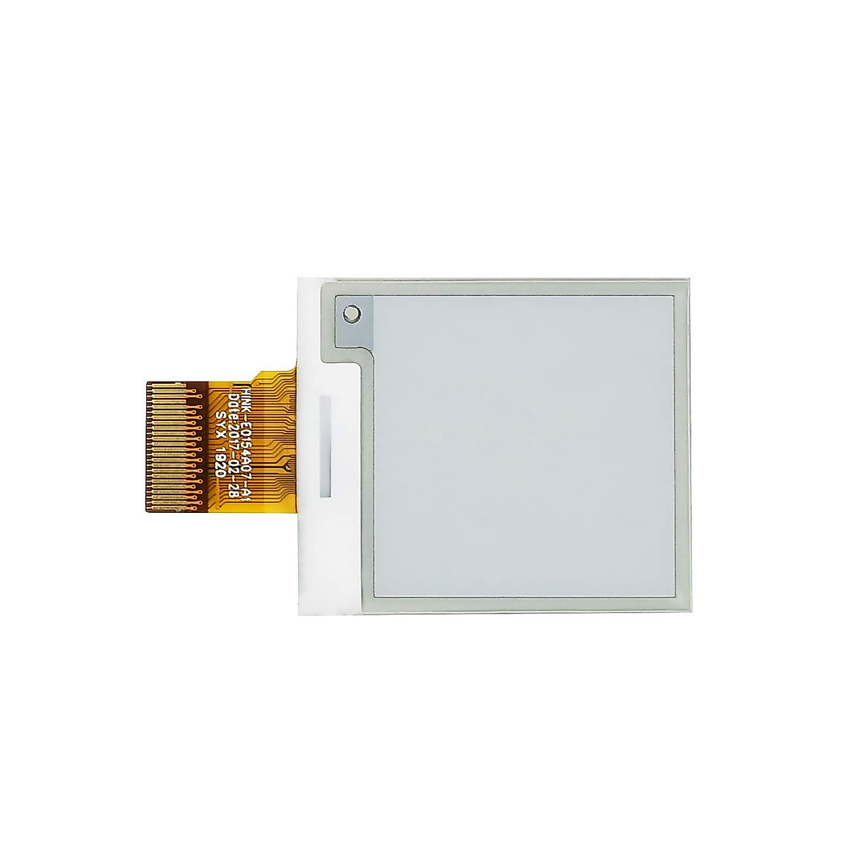 Waveshare 1.54inch e-Paper, 200x200 Resolution Raw Display Compatible with Raspberry/STM32(Without PCB)