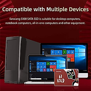 fanxiang 1TB SSD SATA III 2.5" Internal Solid State Drive, Read Speed up to 550MB/s, Reliable Storage for Laptop and PC