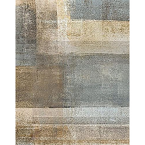 Beige Abstract by C. Tice - 22x28 Art Print Poster