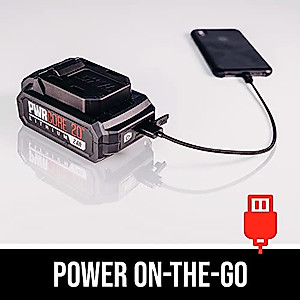 SKIL PWR CORE 20 Brushless 20V 1/2 In. Compact Varible-Speed Drill Driver Kit with 1/2'' Single-Sleeve, Keyless Ratcheting Chuck & LED Worklight Includes 2.0Ah Battery and PWR JUMP Charger-DL6293B-10