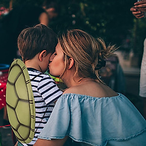 Toddmomy 1pcs Halloween Costume EVA Turtle Shell, Turtle Shell Backpack Cosplay Props for Halloween Dress Up Costume Accessories