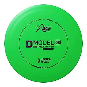 Prodigy Disc Ace Line DuraFlex D Model OS Distance Driver Golf Disc [Colors May Vary] - 170-175g