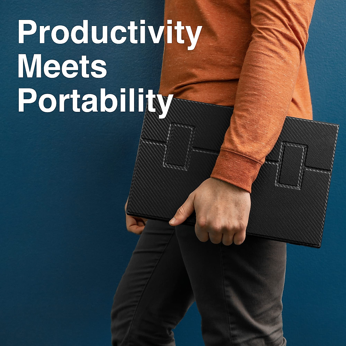 SideTrak Solo 15.6” 4k Touchscreen Portable Ultra HD LED Monitor, Laptop Dual Screen Computer Extender for PC, Gaming & Chrome, Powered by USB-C or HDMI & USB-A