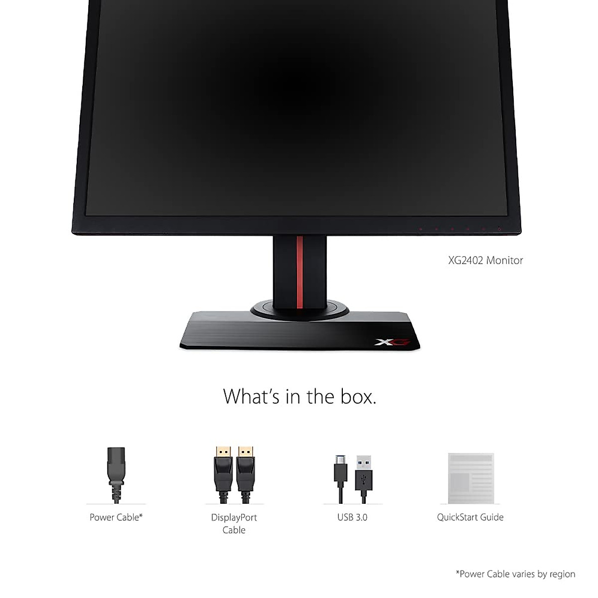 ViewSonic XG2402 24" 144Hz 1ms 1080p FreeSync, ColorX Mode Gaming Monitor HDMI, DisplayPort (Renewed)