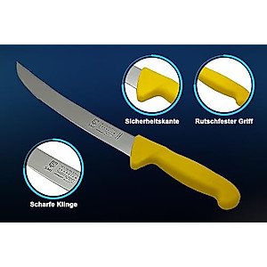 SMI - Breaking Knife 10 inch Butcher Knife for Meat Cutting Meat Knife Butcher Chef Knife Professional Solingen Knife - Made in Germany
