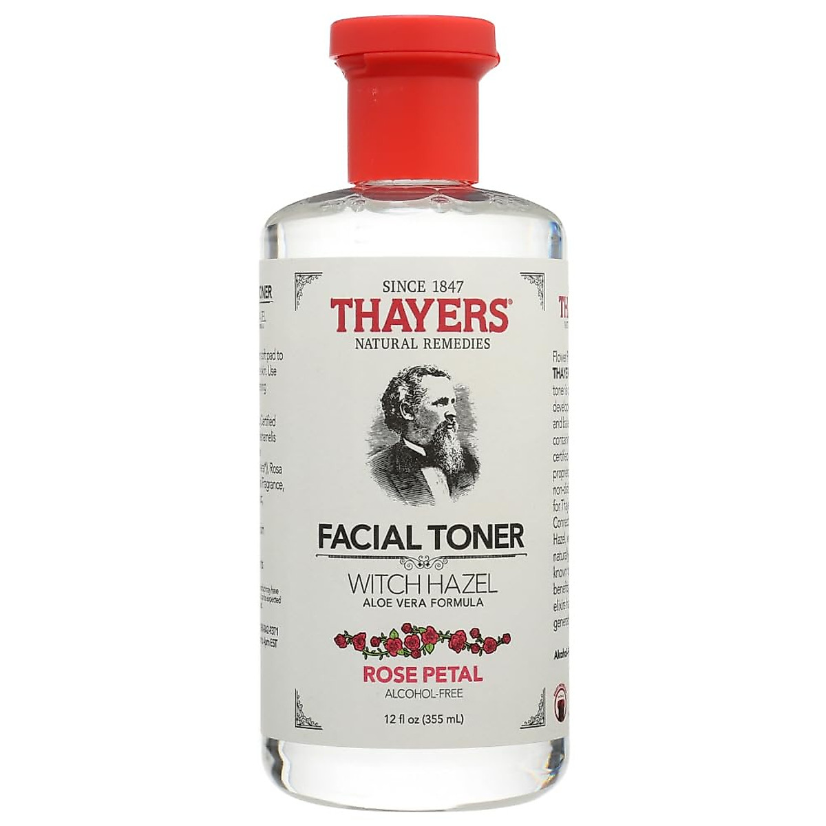 Thayers Rose Petal Witch Hazel with Aloe Vera - 12 oz.(2 pack)