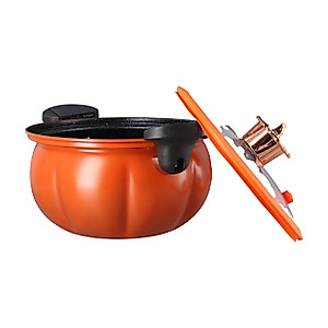 Leadigol Non-stick Micro Pressure Pot 5L Multifunctional Pumpkin Soup Pot Household Enamel pot Gas Stove Induction Cooker Universal Stew Pot