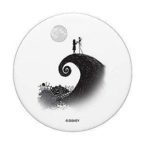 Disney Jack and Sally Cliff PopSocket PopSockets PopGrip: Swappable Grip for Phones & Tablets