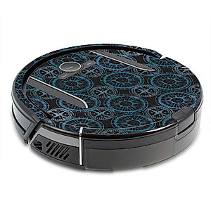 MightySkins Skin Compatible with Shark Ion Robot R85 Vacuum Minimum Coverage - Compass Tile | Protective, Durable, and Unique Vinyl wrap Cover | Easy to Apply, Remove | Made in The USA