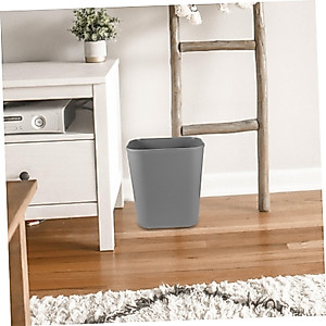 Anneome Garbage Basket Small Trash Bin Square Trash Bin Kitchen Trash Can Under Sink 4 Gallon Trash Can Kitchen Trash Basket Plastic Trash Can Office Garbage Can Small Trash Can Clean