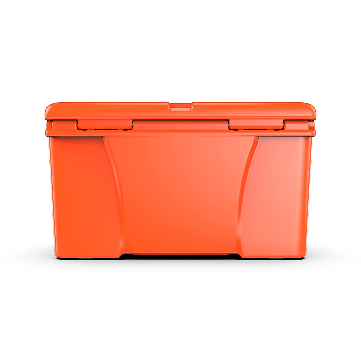 KENAI 65 Cooler | 65 qt Ice Chest Durable Rotomolded Insulated | Made in USA | Warranty for Life | for Beach Boat Camping Fishing Hunting | K65 | Orange