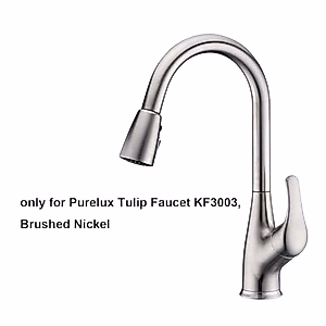 Purelux Faucet Spray Head for Tulip Kitchen Faucet, Brushed Nickel