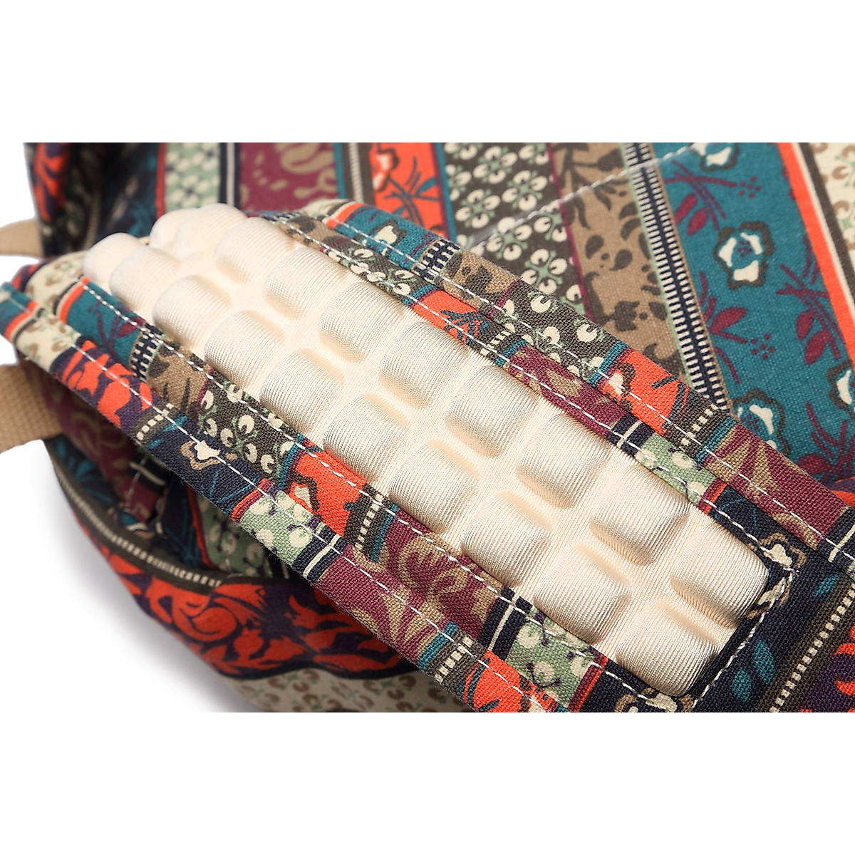 Kinmac New Bohemian Laptop Backpack with Massage Cushioned Straps Student Travel Outdoor Backpack for Laptop Up to 15.6 Inch