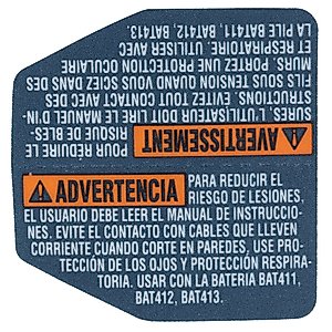 Bosch Parts 1619P08648 Label