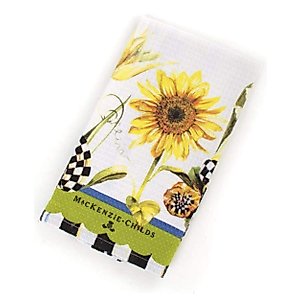 MACKENZIE-CHILDS Sunflower Dish Towel