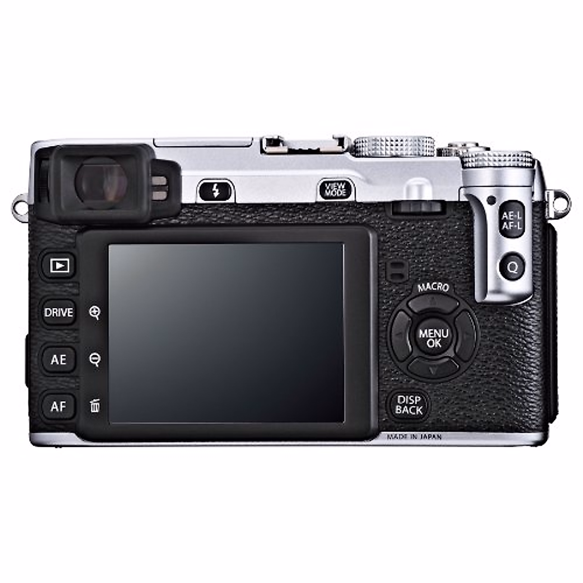 Fujifilm X-E1 16.3 MP Compact System Digital Camera with 2.8-Inch LCD - Body Only (Silver)