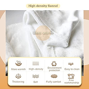 Ultra-Soft Micro Fleece Lightweight Throw Blanket Sofa Warm Flannel Blanket Watching Blanket for Couch, Sofa, Bed