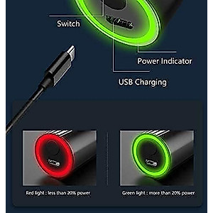 Mini Electric Shaver for Men,Portable USB Rechargeable Shaver,Wet and Dry Use Rotary Men's Shaver,Washable Cordless Quick Charge Nose Mustache Trimmer Electric Razor for Travel,Business Trip