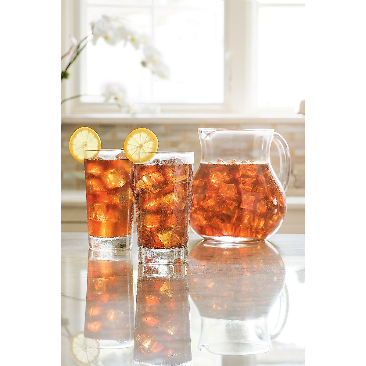 Luzianne Green Tea Bags, Family Size; Unsweetened; 144 Tea Bags (6 Boxes of 24 Count Pack), Specially Blended for Iced Tea; Clear & Refreshing Home Brewed Southern Iced Tea