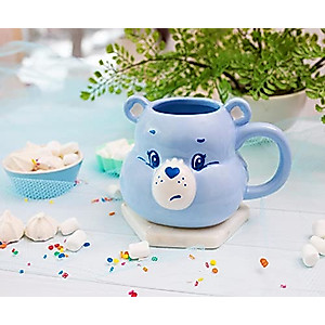 Care Bears Grumpy Bear 3D Sculpted Ceramic Mug | Holds 20 Ounces