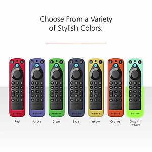 All New, Made for Amazon Remote Cover Case, for Alexa Voice Remote Pro (2022 Release)