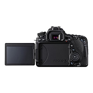 Canon EOS 80D Digital SLR Camera Body (Black) (Renewed)
