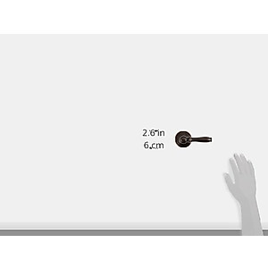 Kwikset 97200-623 Ashfield Passage Hall/Closet Lever in Venetian Bronze