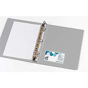 Office Depot Adhesive Business Card Pockets, Pack of 10, 181074