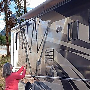 EZ-Xtend RV Camper Awning Pull Strap Replacement Awning Strap Made UV Polyester Webbing and Lifetime Thread for Easy Operation of Your RV Patio Awning (97")