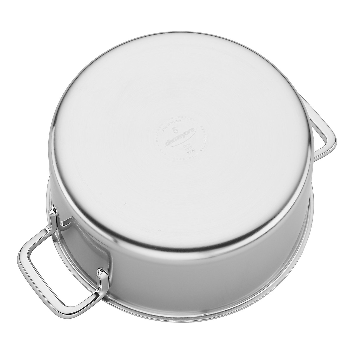 Demeyere 5-Plus Stainless Steel 5.5-qt Dutch Oven